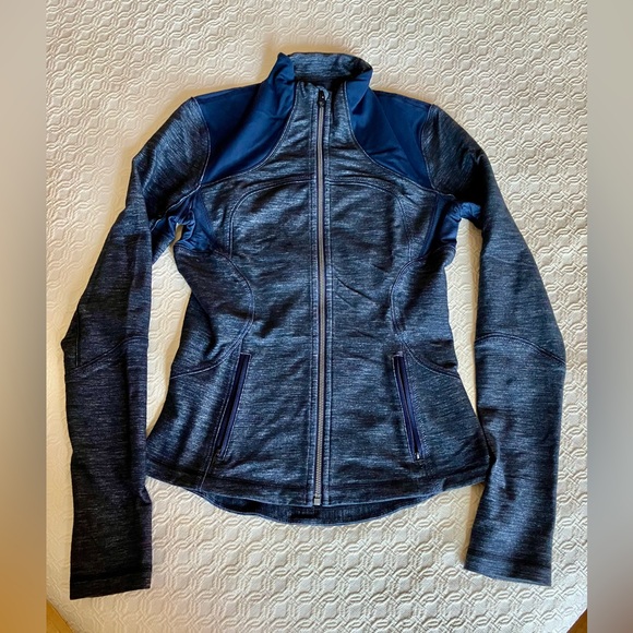lululemon athletica | Jackets & Coats | Lululemon Navy Blue Forme ...